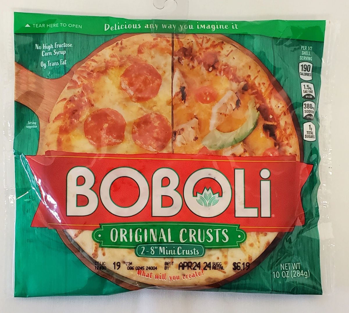 Boboli Mini Crusts 10oz